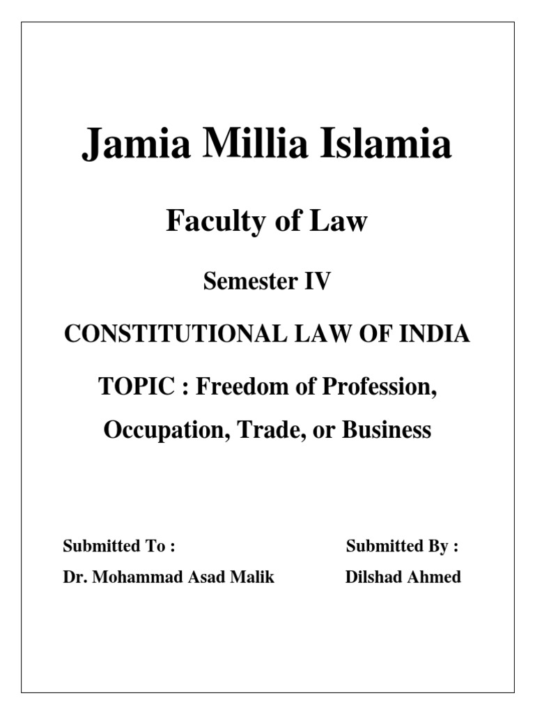 Constitutional Law of India | PDF | Profession | Citizenship