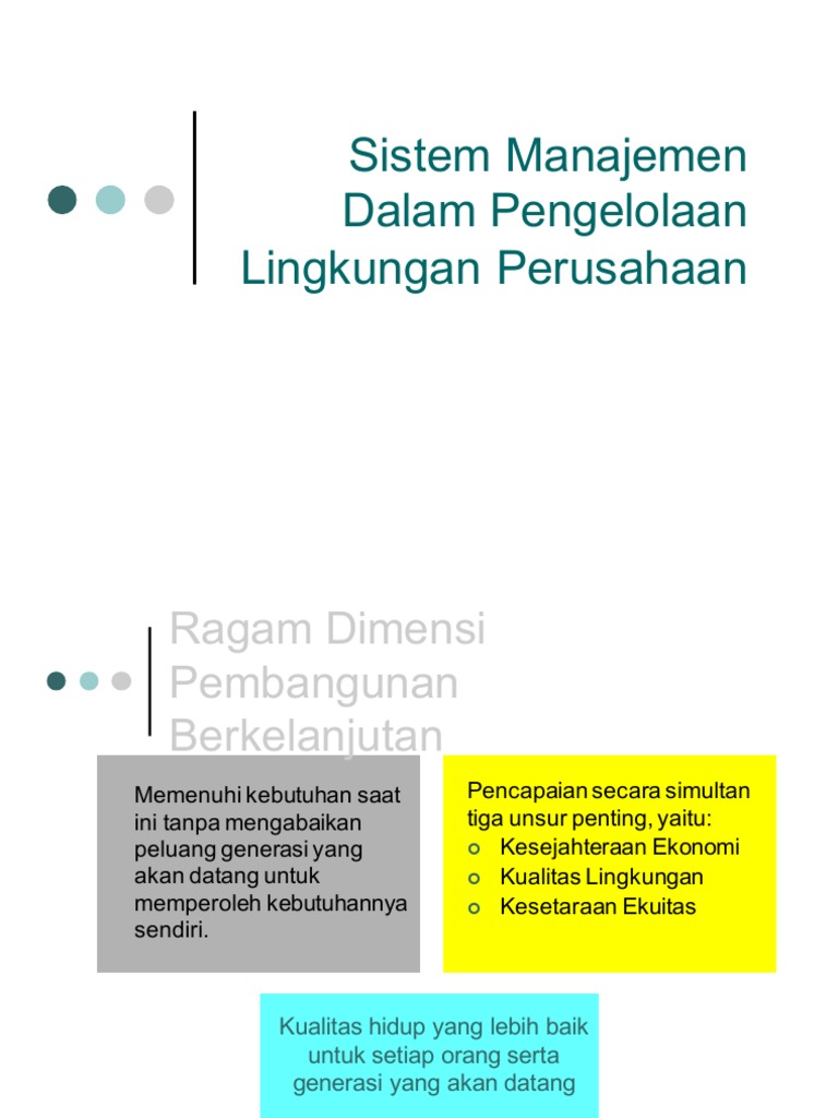 Sistem Manajemen Lingkungan | PDF | Seni