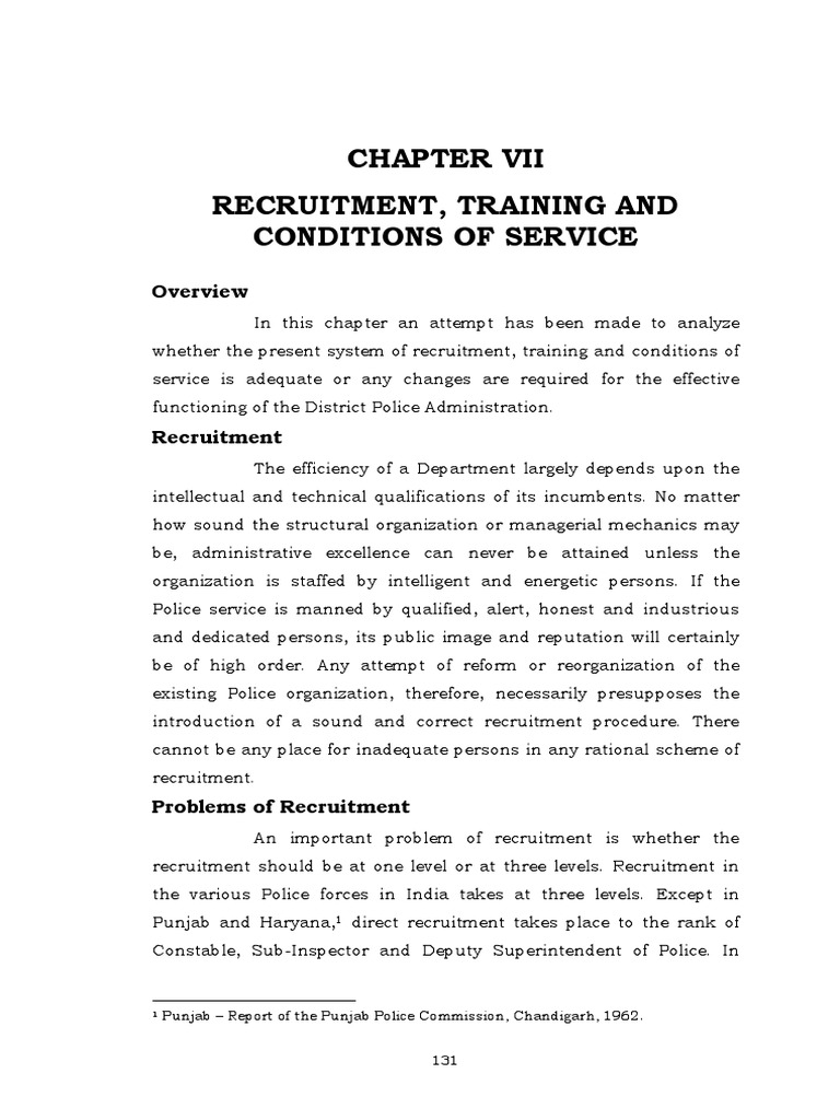 Police Training | PDF | Constable | Inspector