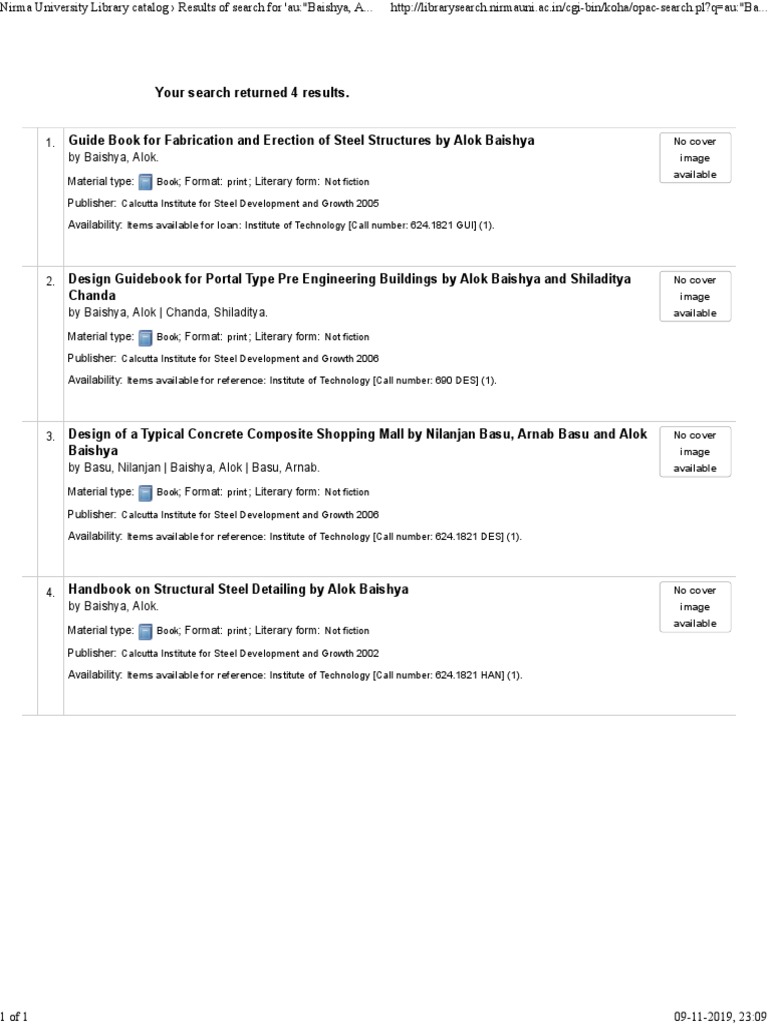 Nirma University Library Catalog | PDF | Library Science | Information ...