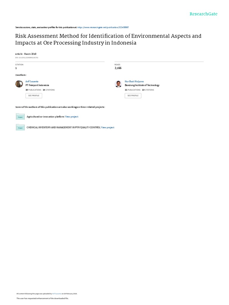 Risk Assessment Method | PDF | Risk Management | Risk Assessment
