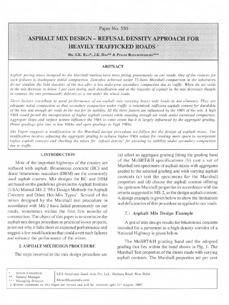 Refusal Density | PDF