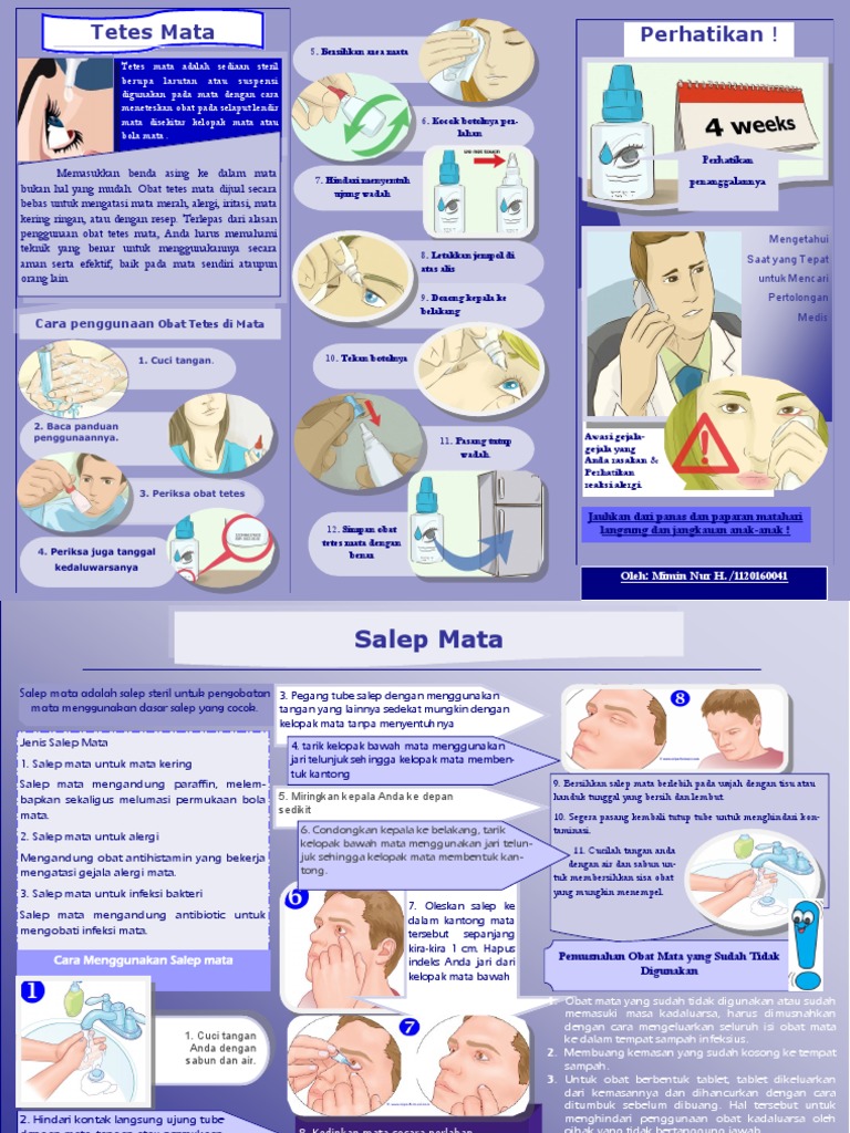 Leaflet Tetes Dan Salep Mata | PDF