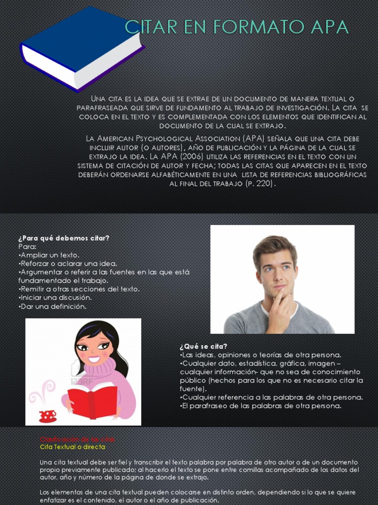 Citar en Formato Apa | PDF | Comillas | Comunicación escrita