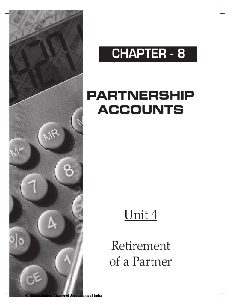 Partnership Accounts: Chapter - 8 | PDF | Debits And Credits | Goodwill ...