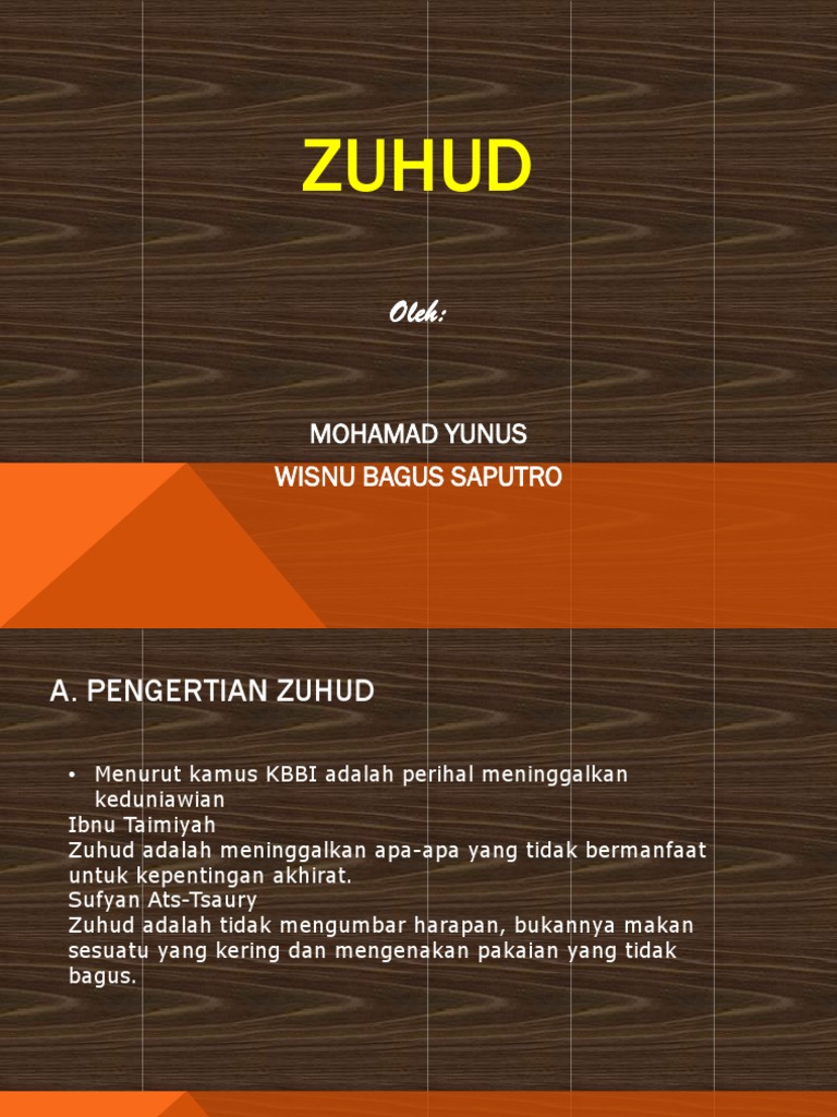 Zuhud | PDF