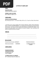 Full and Final Settlement Letter Format - 1 | PDF