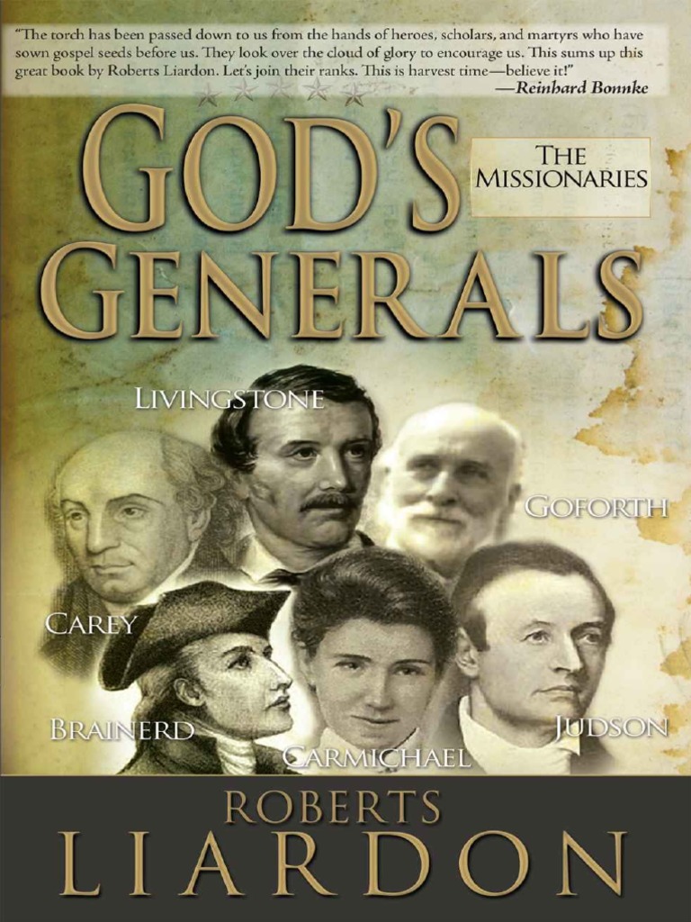 God's Generals - The Missionaries | PDF | Ministry Of Jesus | Christian ...