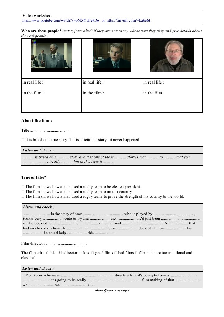 Film Analysis Worksheet Guide | PDF | Games & Activities