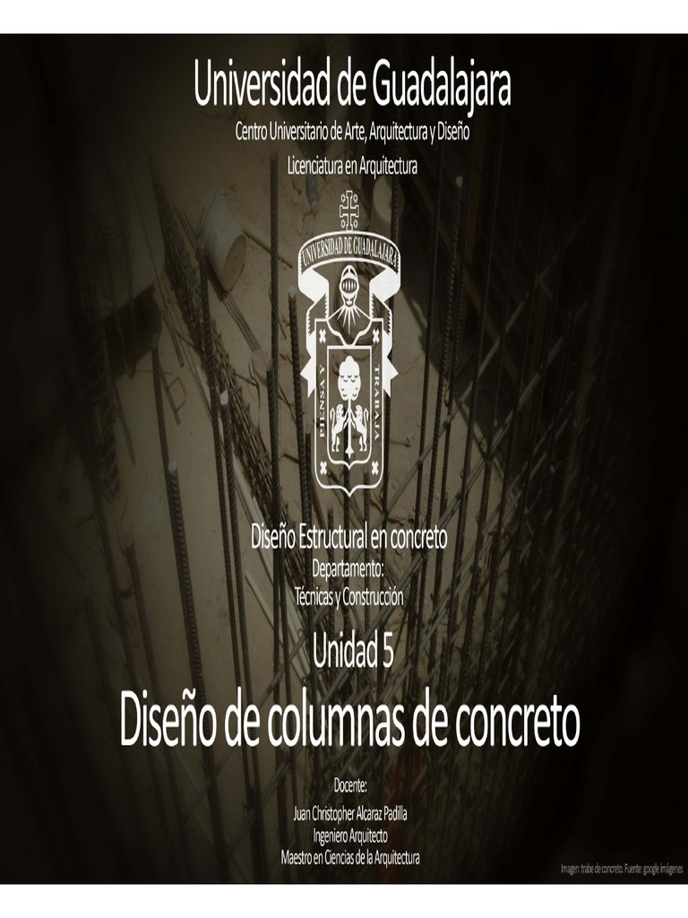 Diseño y detalles constructivos fundamentales de columnas de concreto ...