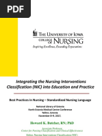 Nursing Interventions Classification NIC PDF | PDF