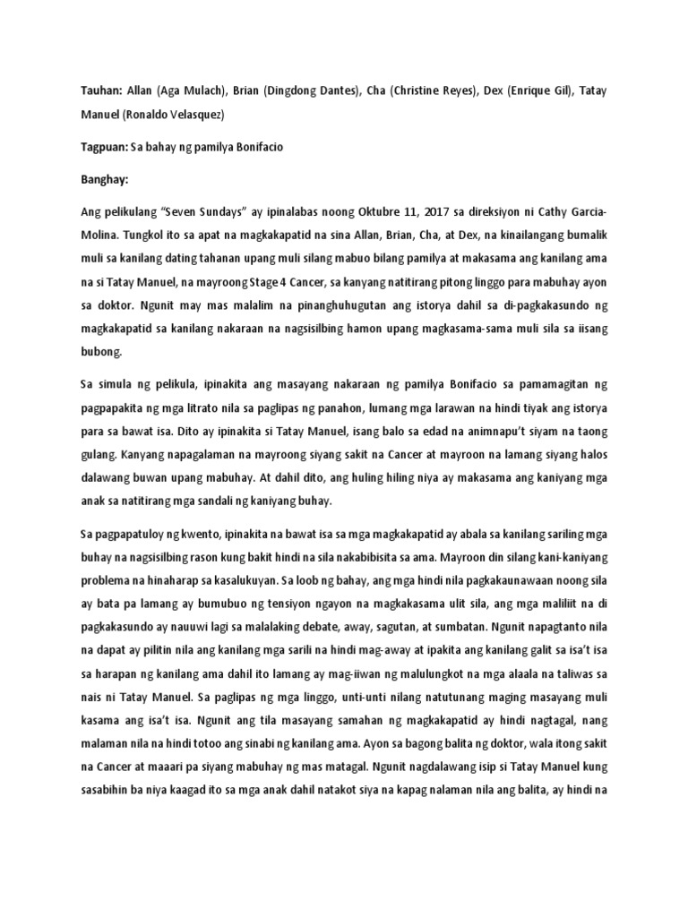 Repleksiyong Papel | PDF