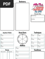 Naruto 5e Character Sheets | PDF