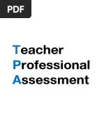 GTPA Requirements - Checklist For Prac | PDF