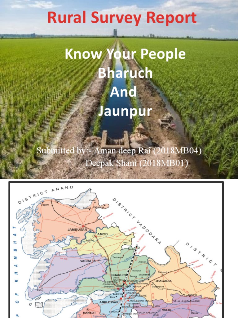 Rural Survey Report: Know Your People Bharuch and Jaunpur | PDF ...