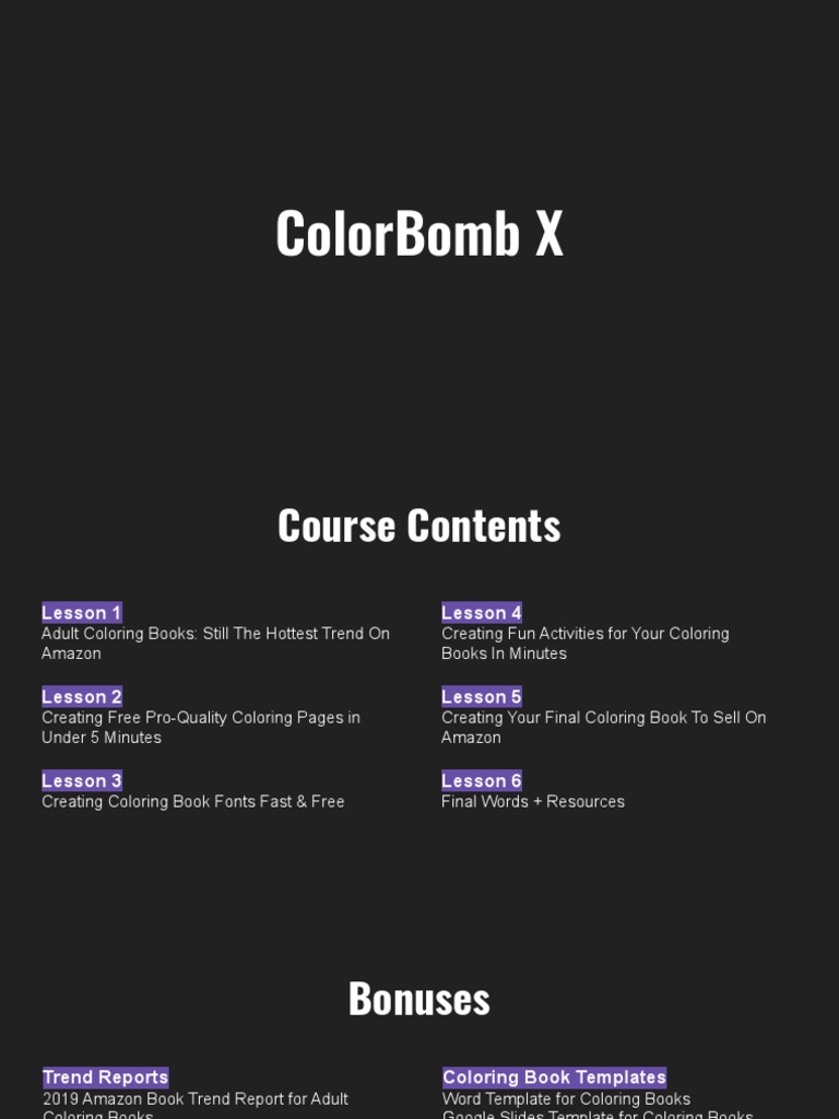 Coloring Book How To Guide | PDF | Adobe Photoshop | Books