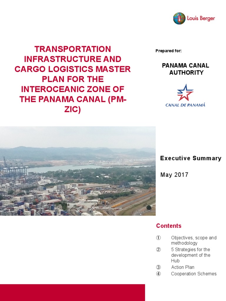 Transportation Infrastructure and Cargo Logistics Master Plan For The ...