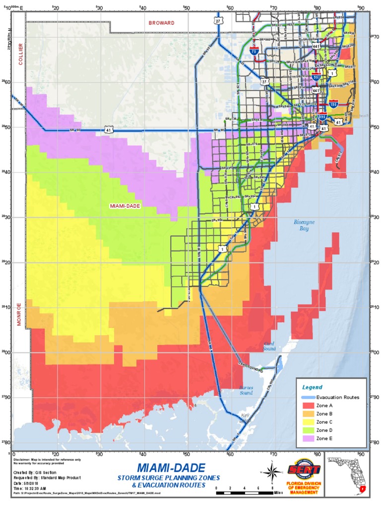 Evac Miami Dade | PDF | Disasters | Vortices