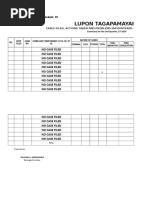 Barangay Full Disclosure Policy (BFDP) Form | PDF | Government Finances ...