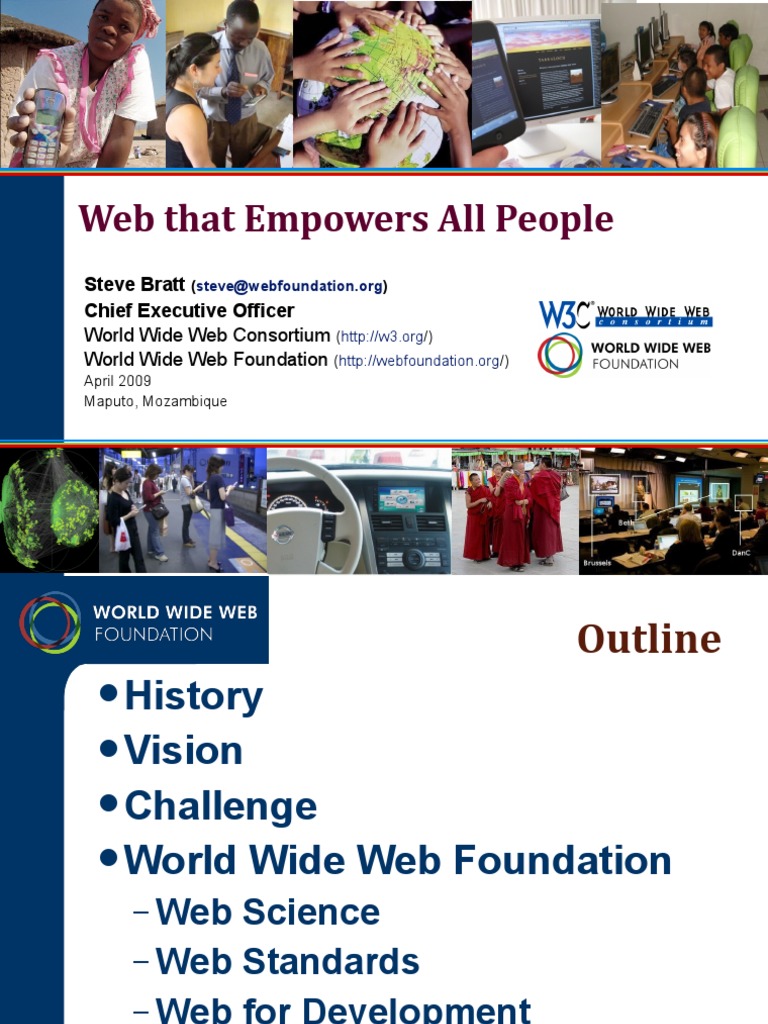 Web That Empowers All People: Steve Bratt Chief Executive Officer | PDF ...