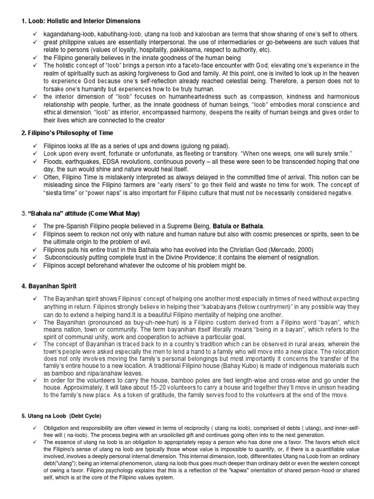 Role Play On Filipino Values | PDF | Metaphysics | Philosophical Theories