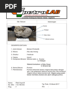 Klasifikasi dan Geometri Sesar Geologi | PDF