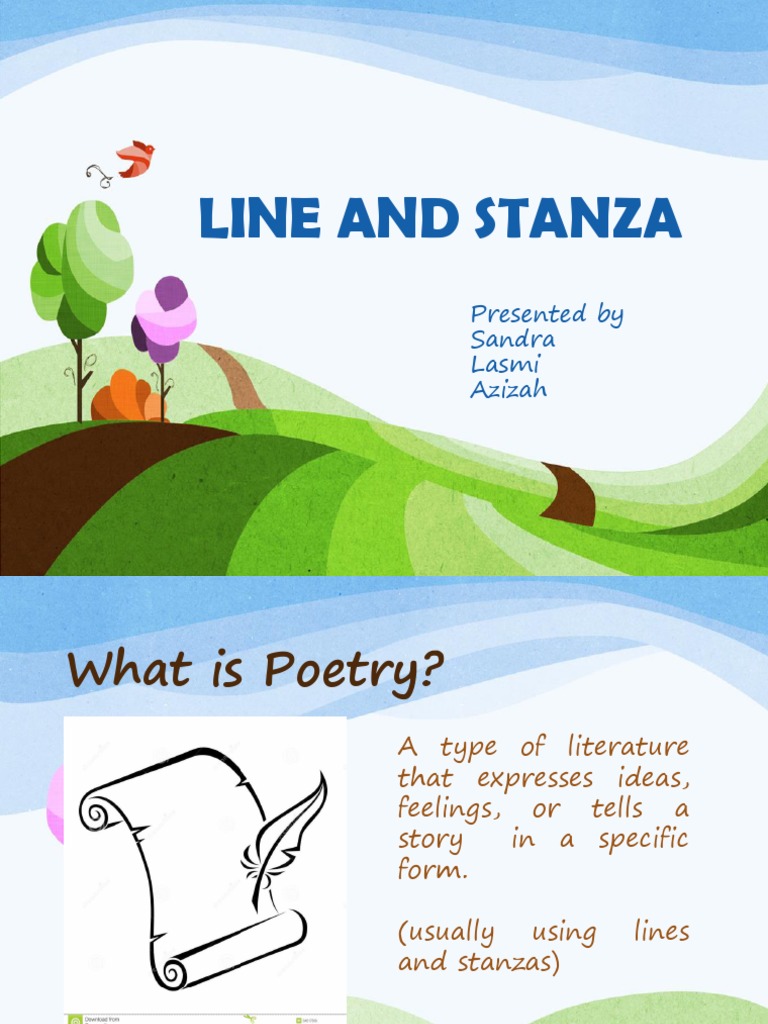 Line and Stanza: Presented by Sandra Lasmi Azizah | PDF | The Raven ...