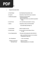 Project Proposal Corn Mill | PDF | Maize | Economies