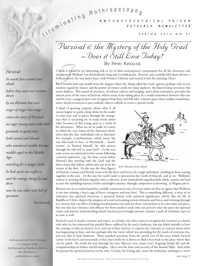 Parzival: Quest for the Holy Grail | PDF | Quest | Rudolf Steiner