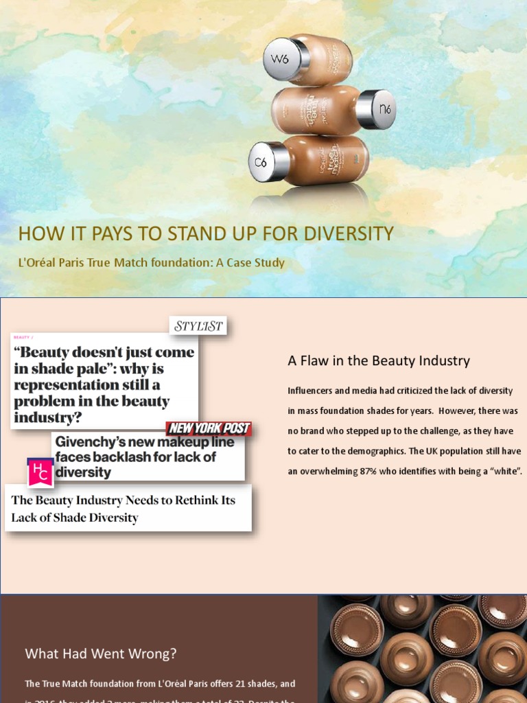 Loreal Paris - A Case Study | PDF | Brand | Marketing