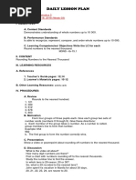 Lesson Plan in Mathematics 3 (First Quarter) Lesson 5 I. Objective II ...