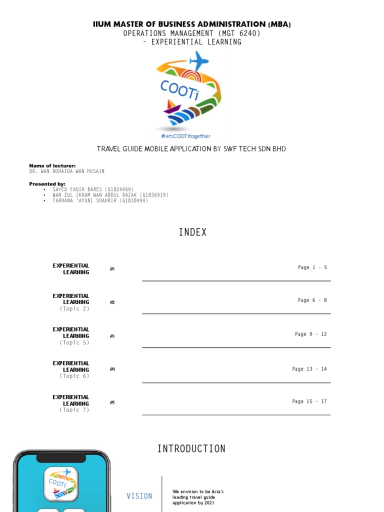 MBA Experiential Learning | PDF | Competition | Strategic Management