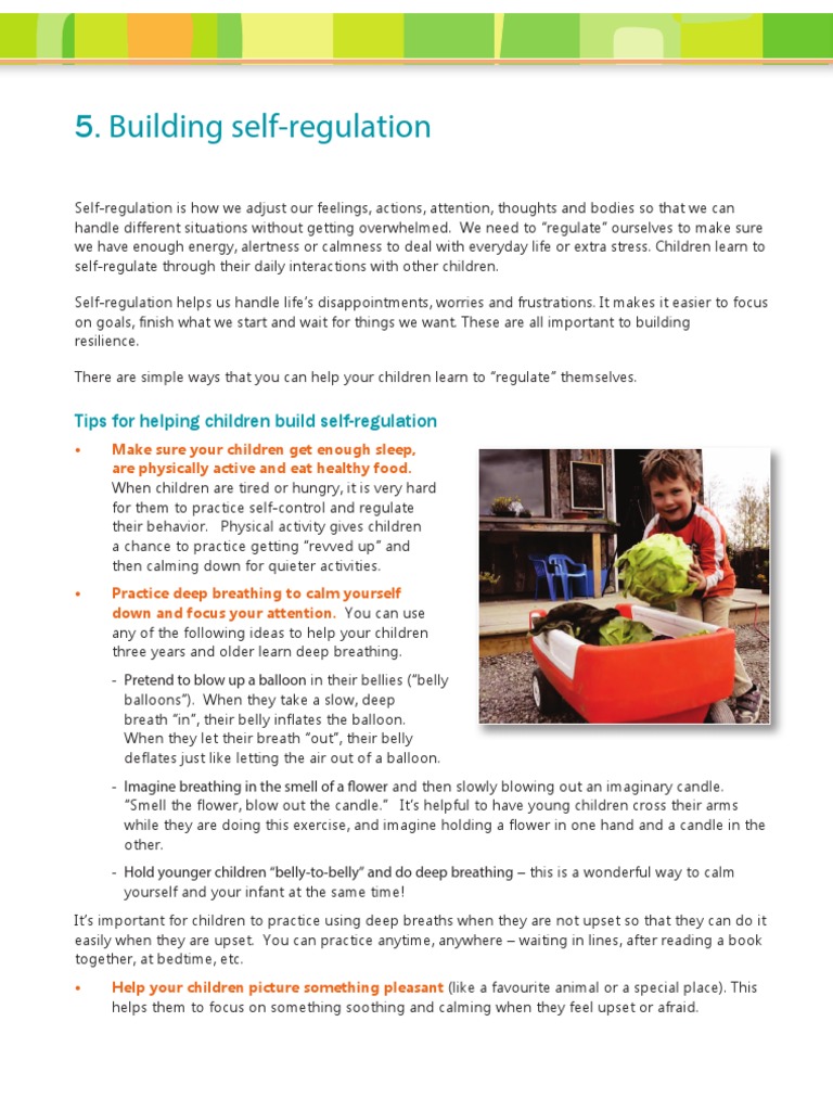 Building Resilience 5 | PDF | Self Control | Self-Management