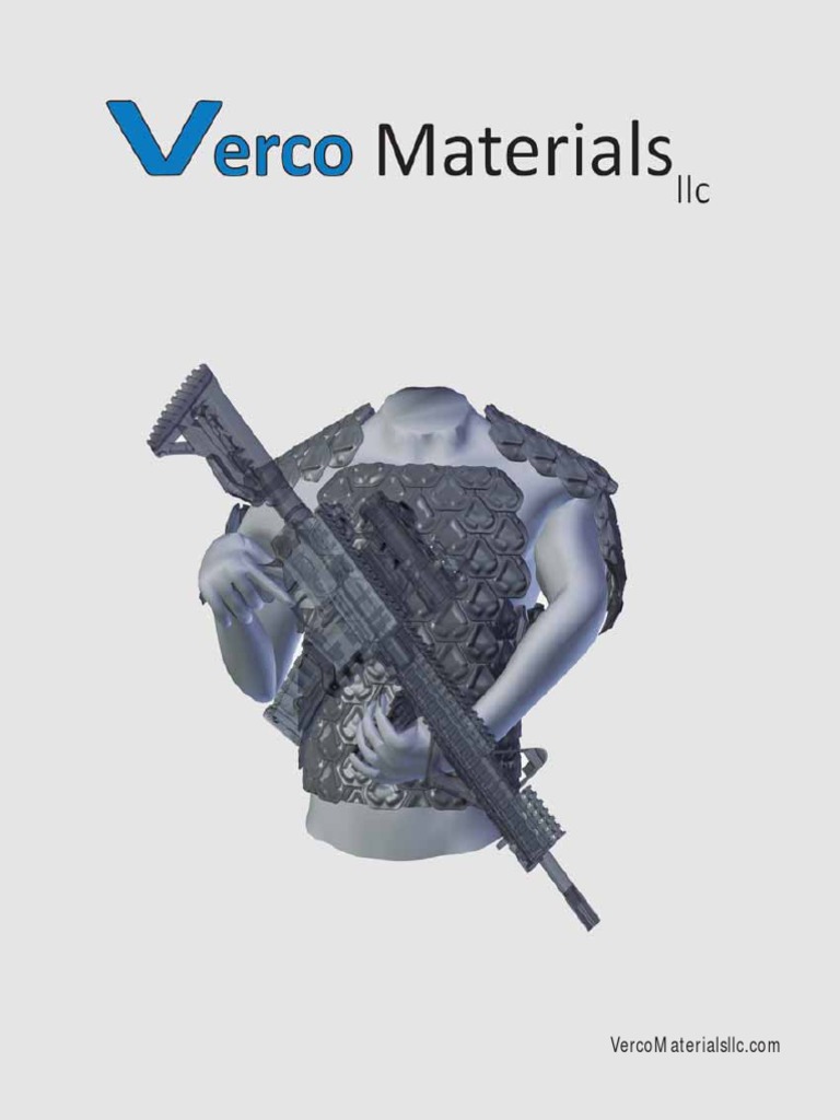 Verco Materials Imbricated Armor 1 | PDF | Sintering | Chemistry