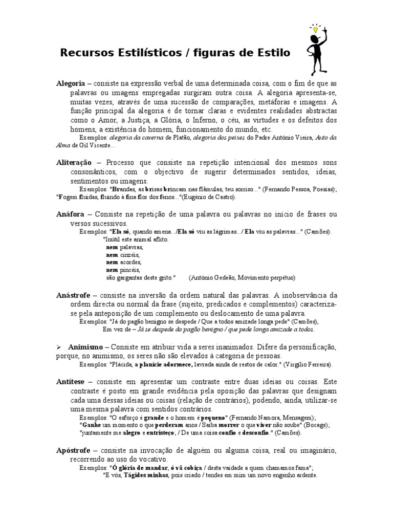 Figuras de Estilo | PDF | Metáfora | Amor