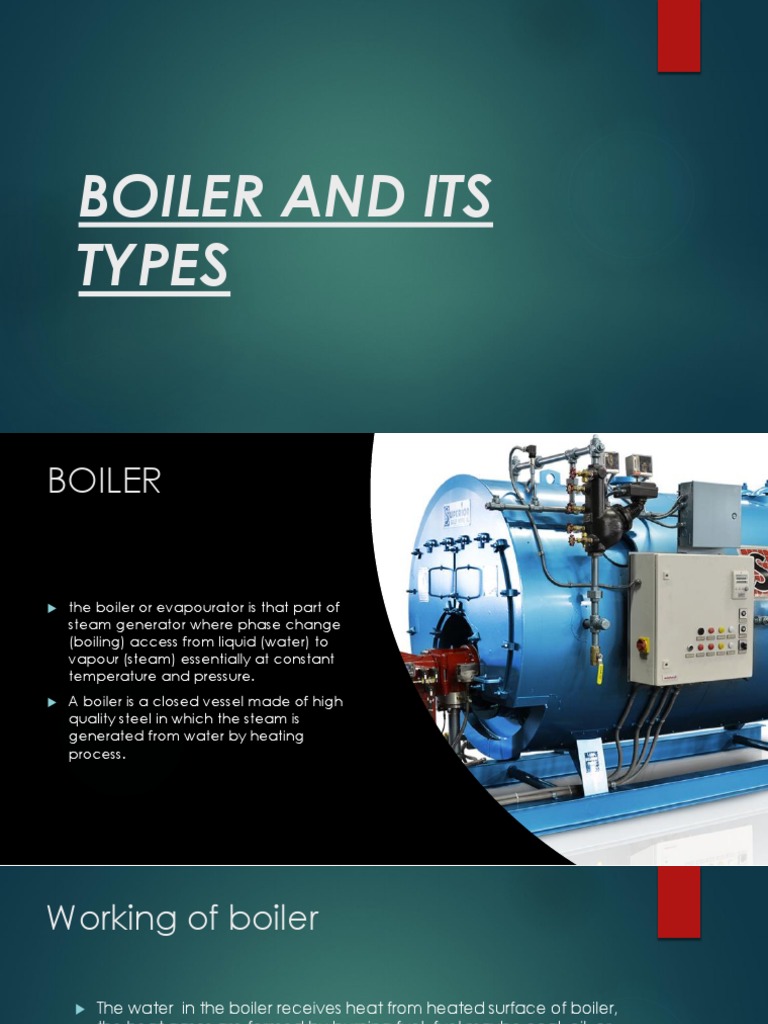 Types of Boilers Explained | PDF | Boiler | Steam