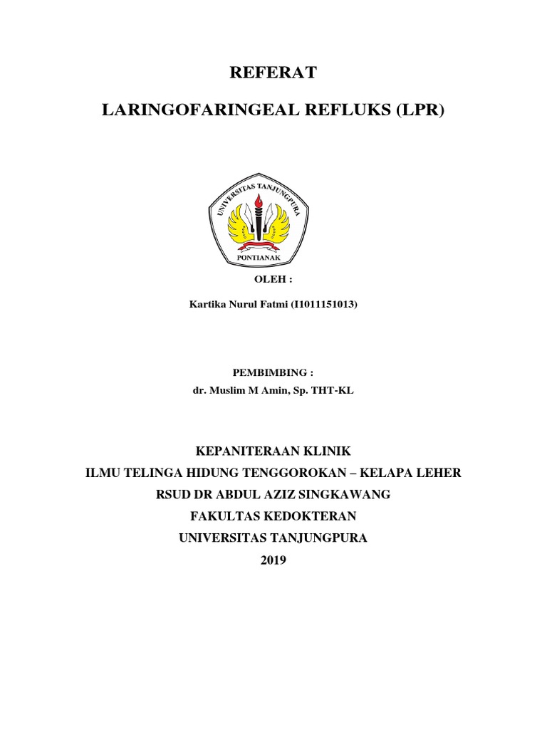 Referat LPR | PDF