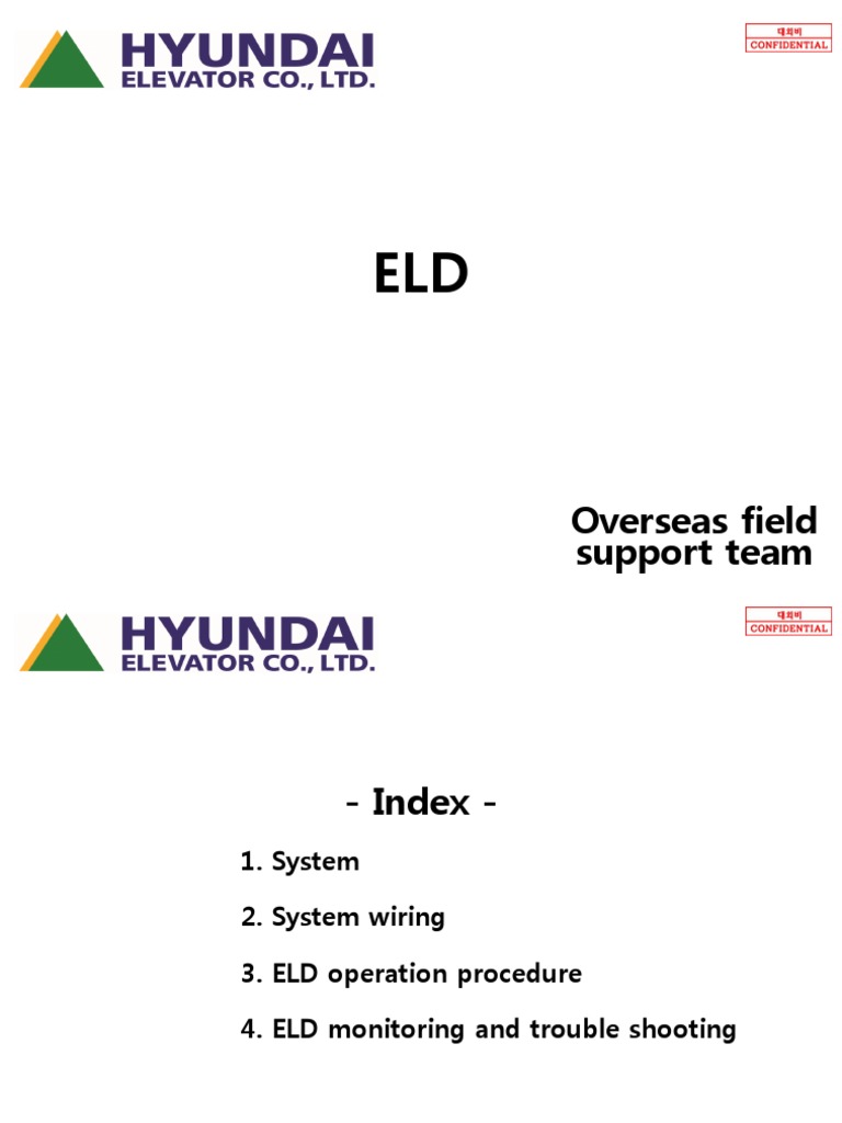 ELD Operation and Troubleshooting Guide | PDF | Battery Charger | Switch