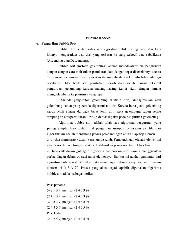 Bubble Short | PDF
