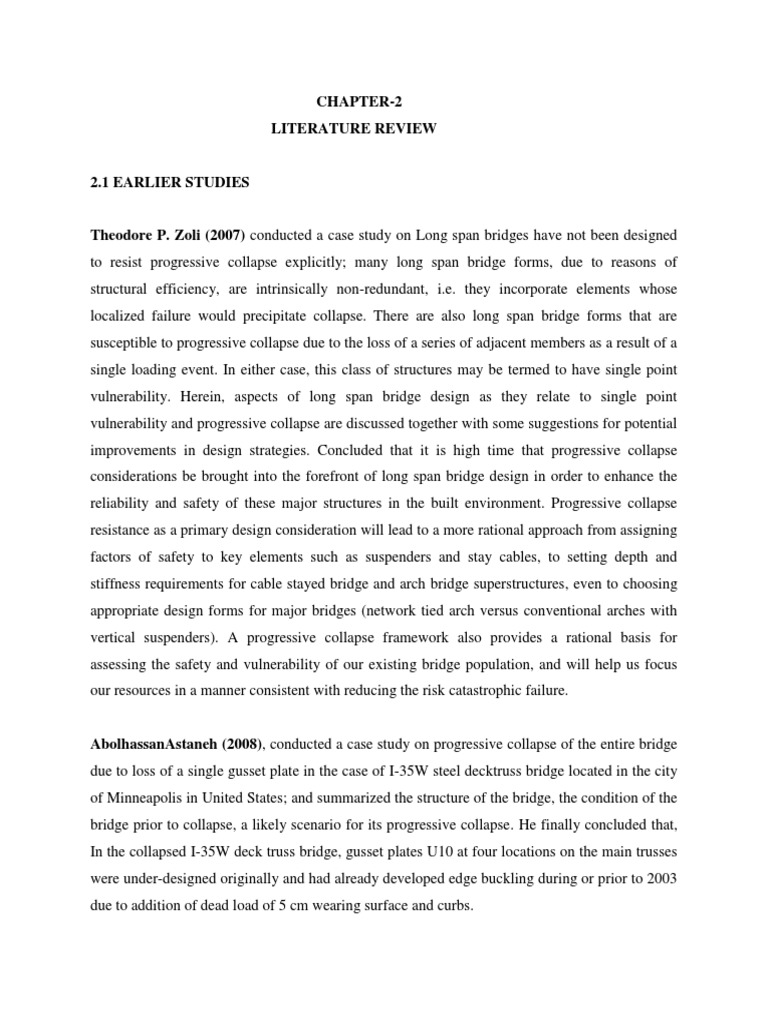 Literature Review | PDF | Truss | Bridge