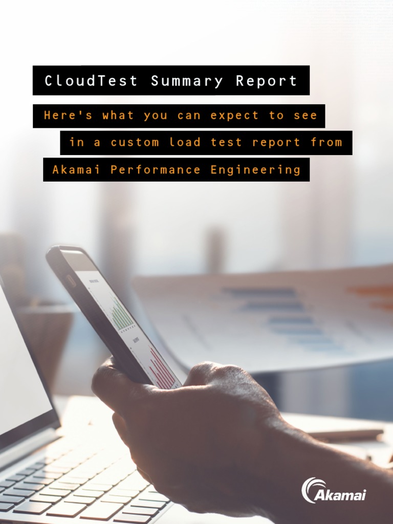 Akamai Cloudtest Sample Report For Production Load Testing | PDF ...