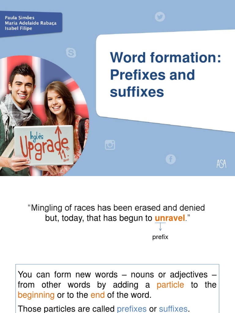 Word Formation: Prefixes and Suffixes | Download Free PDF | Philology ...