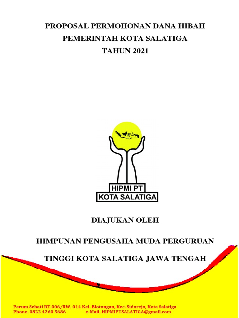 Proposal Permohonan Dana Hibah | PDF