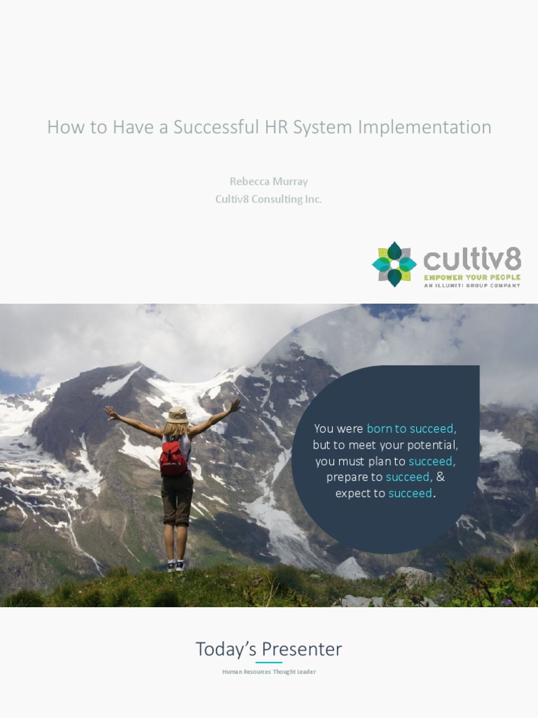How To Have A Successful HR System Implementation | PDF | Project ...