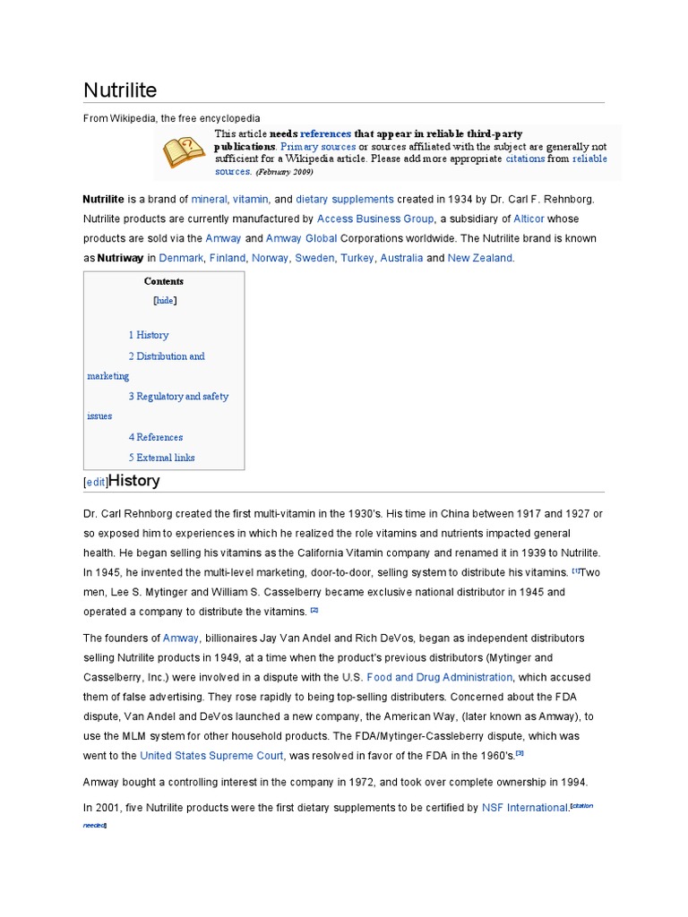 Nutra | PDF | Multi Level Marketing