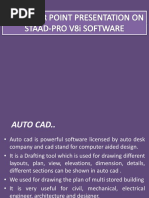 STAAD - Pro V8i Modeling Guide | PDF | Menu (Computing) | Icon (Computing)