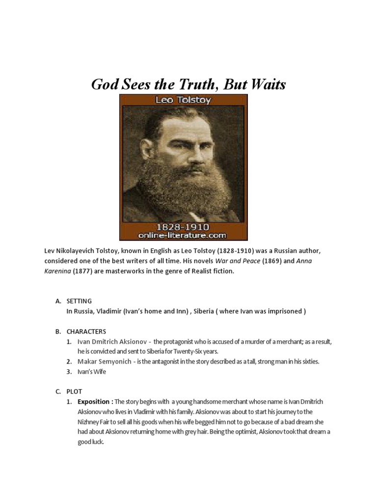 God Sees The Truth | PDF