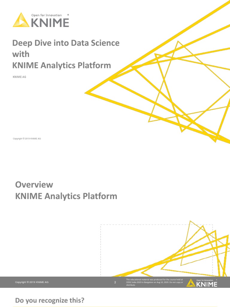 Slides Deep Dive Into Data Science | PDF | Databases | Microsoft Excel