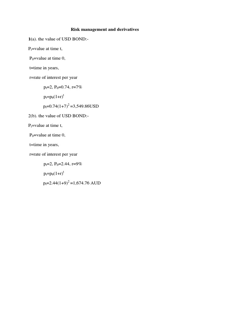 Risk Management and Derivatives | PDF | Hedge (Finance) | Arbitrage