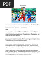 12 Striking Techniques in Arnis | PDF